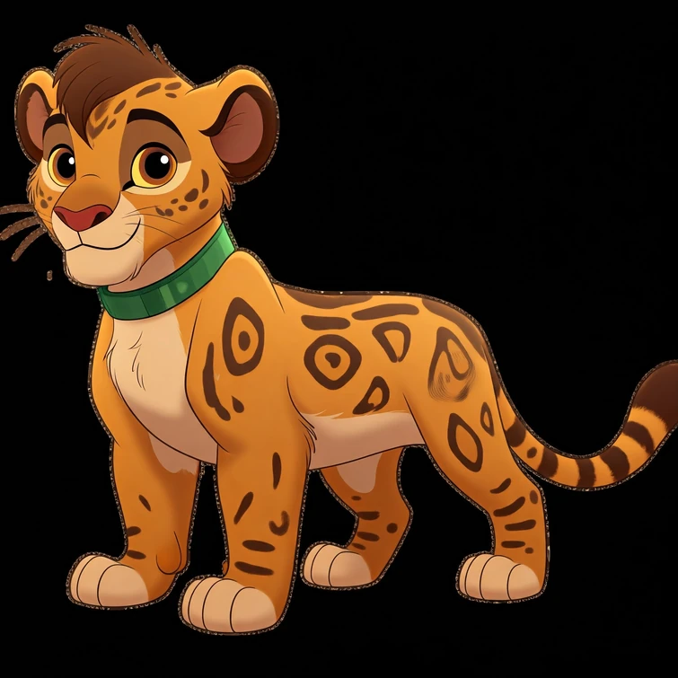 Dariyon Landell Hyche as a Domestic Cat (Savannah X Bengal x Havana ...