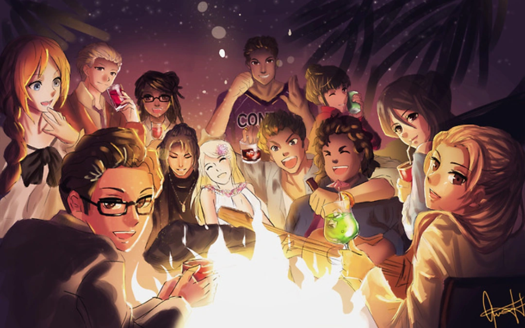 Endless Summer Fan Art Part 1. (Jake, Estela, Quinn, Diego, Yvonne, Michelle, Sean, & more ...