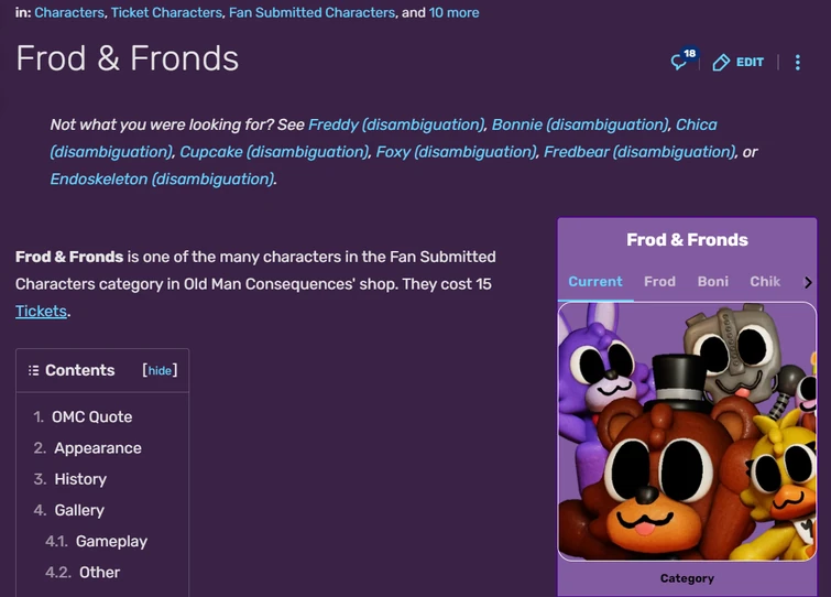 What did Frod’s creator do? | Fandom