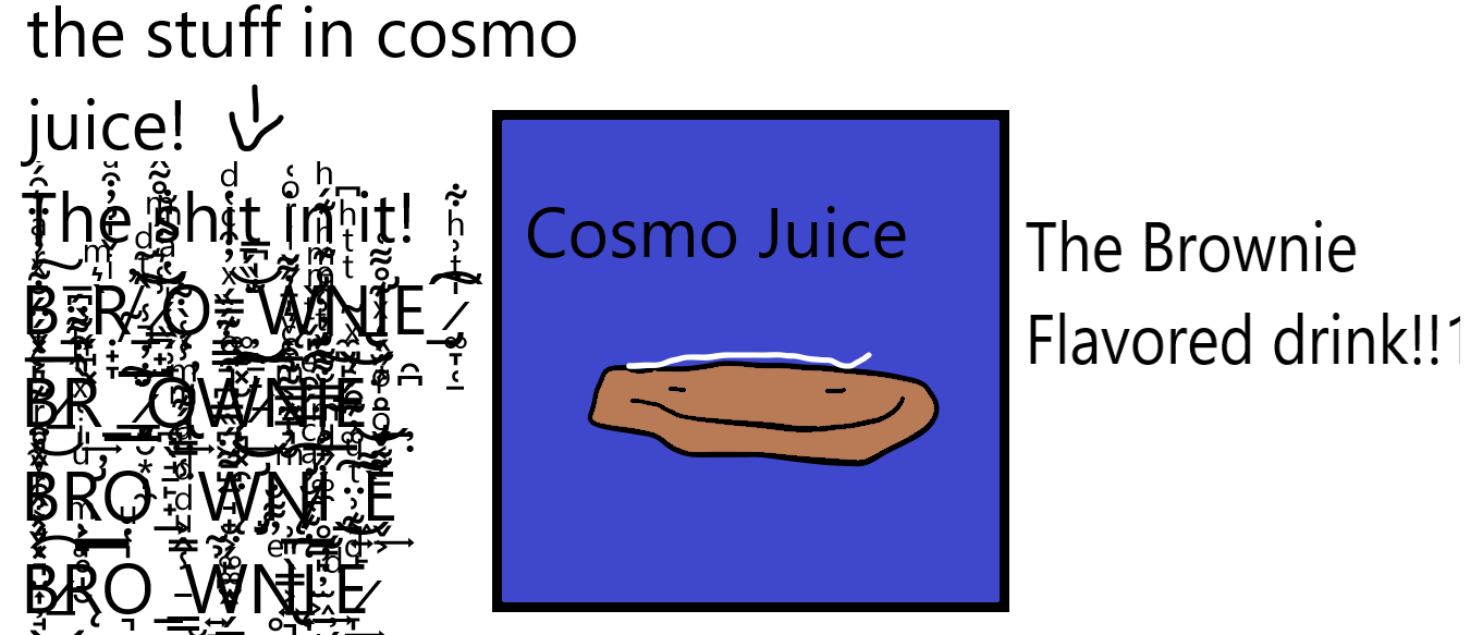 yes the stuff in cosmo juice is organic | Fandom