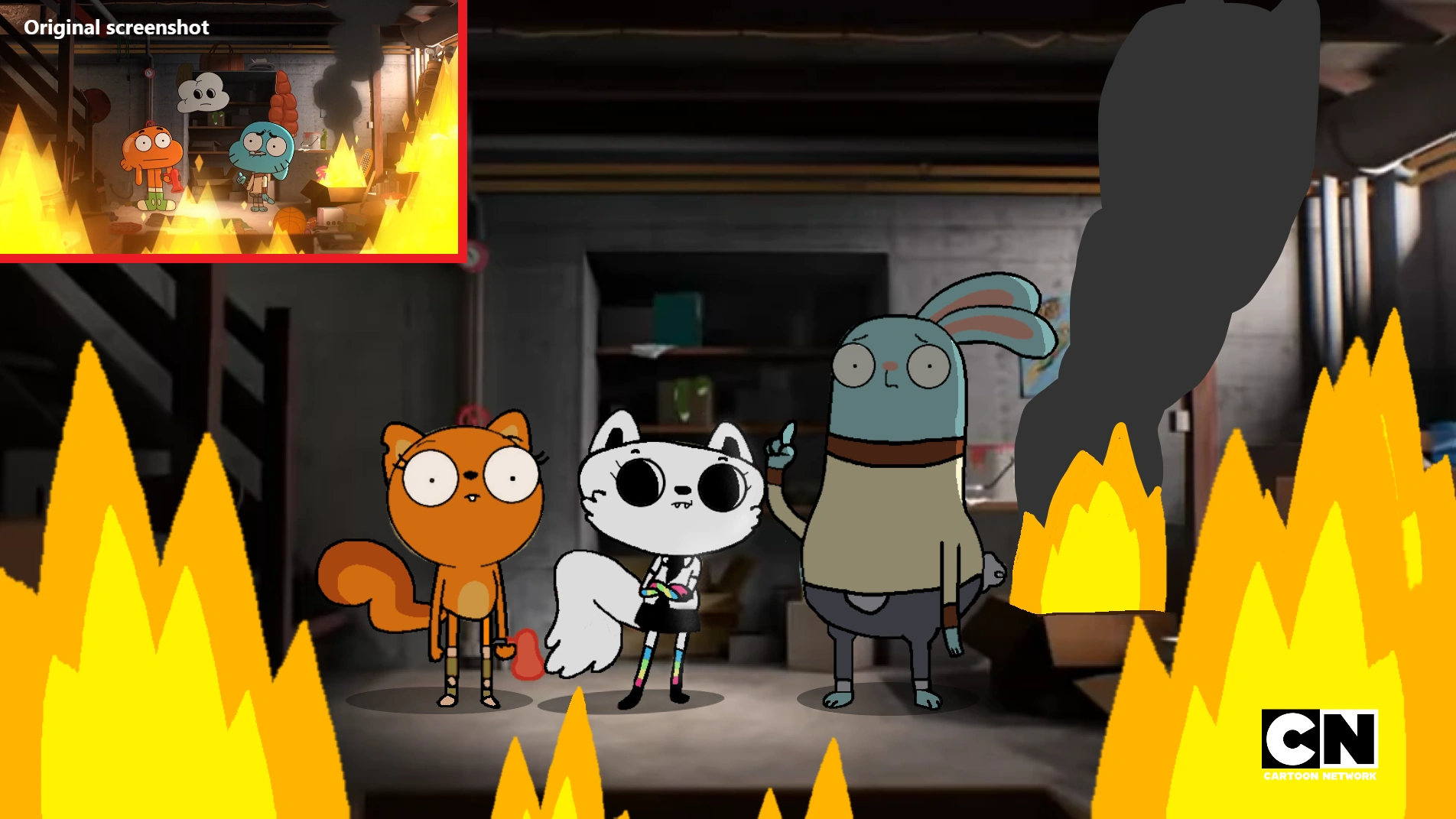 Another Gumball screencap with Kiff characters | Fandom