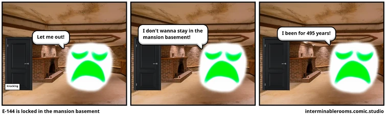 E-144 is locked in the mansion basement (Comic) | Fandom