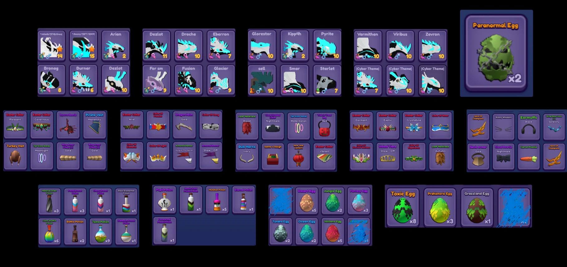 inventory auction!! | Fandom