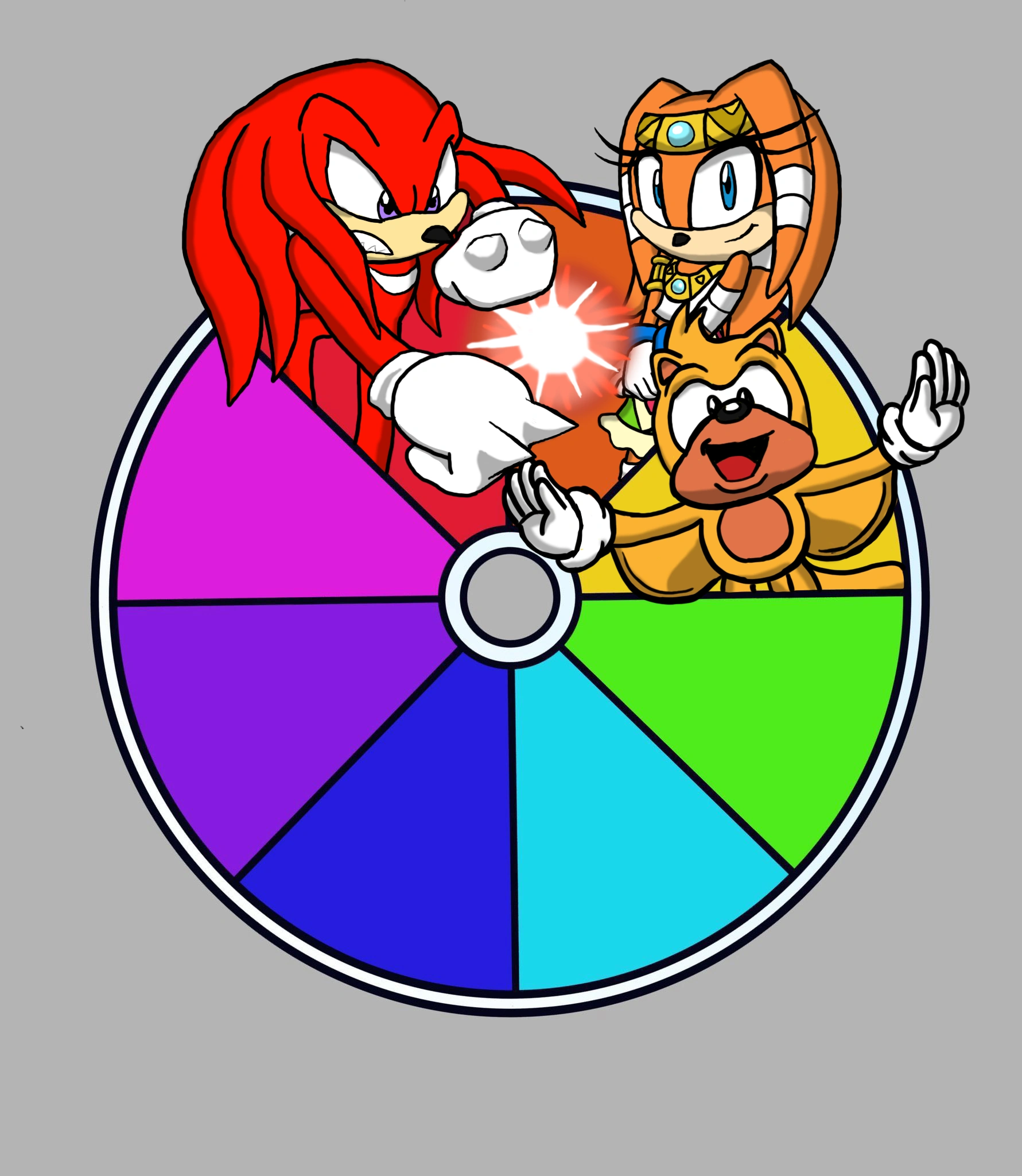 Sonic Character Color Wheel Vote: GREEN (CLOSED) | Fandom