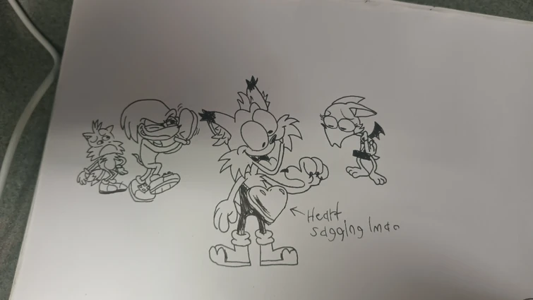 Rouge and Bubsy swapped | Fandom