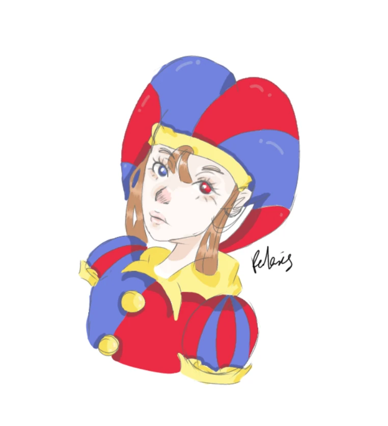 Tried drawing pomni | Fandom