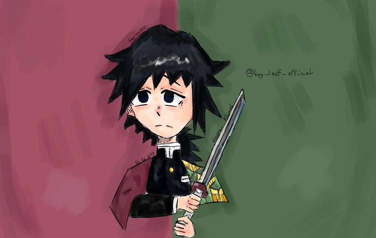 💗Tomioka Giyuu fanart!💚 | Fandom