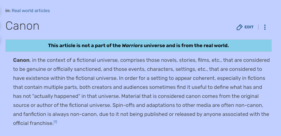 Defining Canon: What's Canon and What Isn't | Fandom