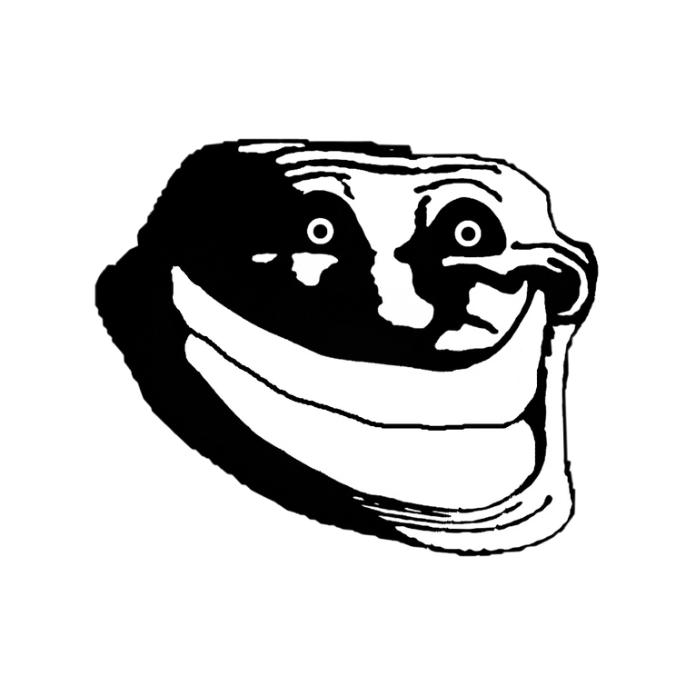 Trollface but spooky | Fandom