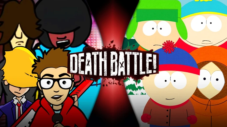 Puff, Benatar, Deejay and Axel vs Stan, Kyle, Cartman and Kenny (YFM vs ...