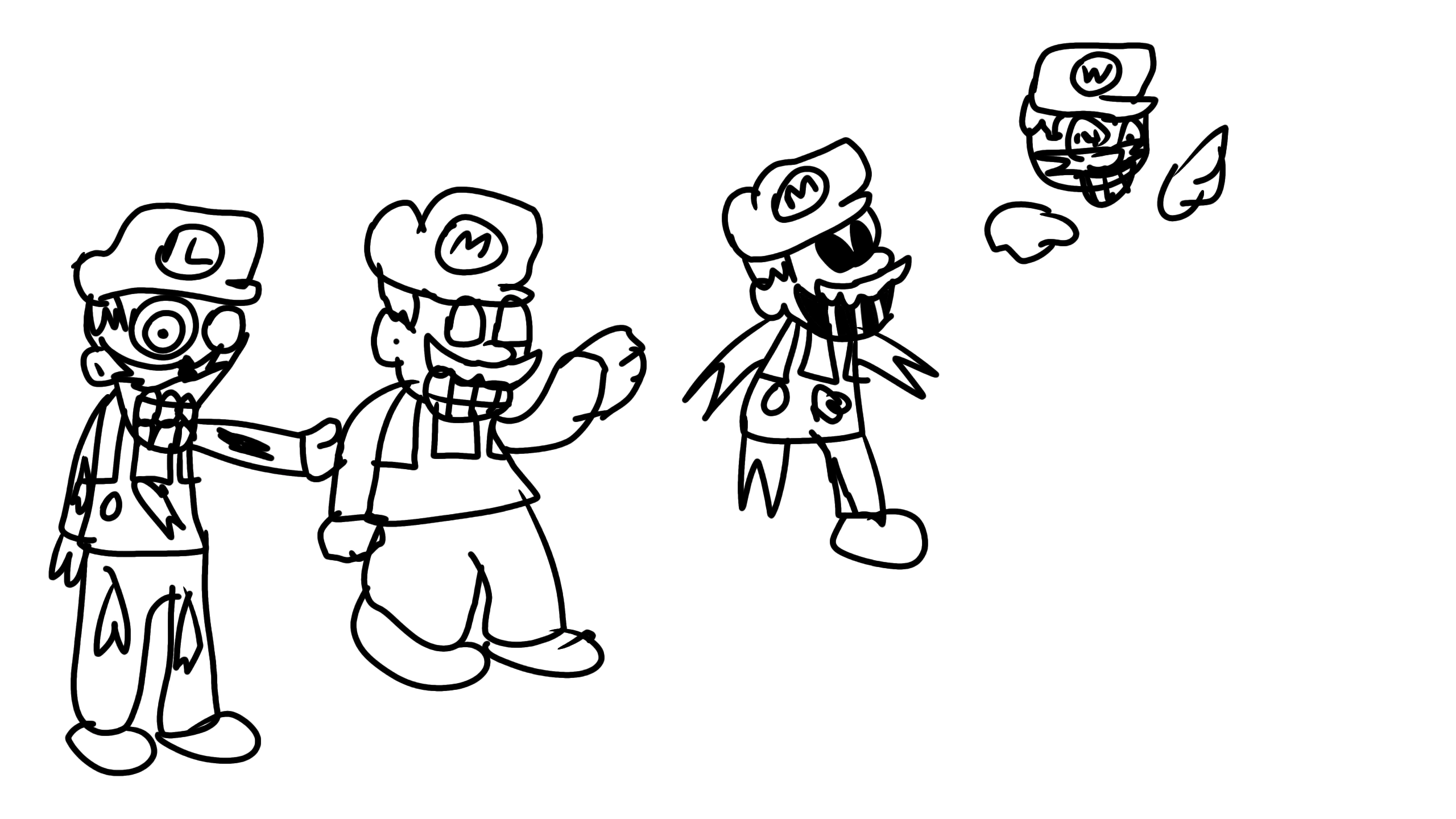 Isuck at drawing mario and luigi | Fandom