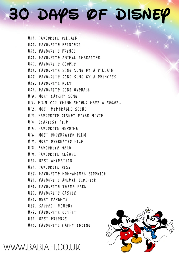 My 30 days of Disneycember. | Fandom