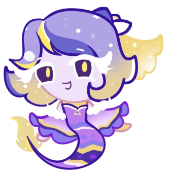 My attempt on a Gem Mermaid. Meet Charoite Cookie! | Fandom