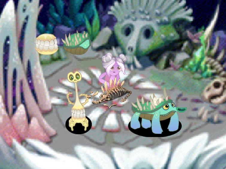 my custom baby banjaw, peckidna and withur designs | Fandom