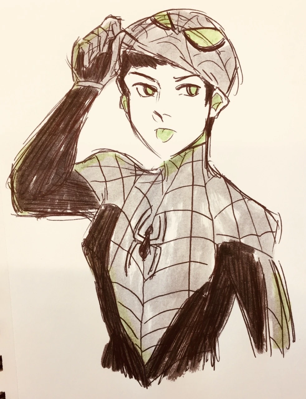 Marvel’s Spider-Man Fan Art Friday: (misterpoofofficial) messy spidey ...