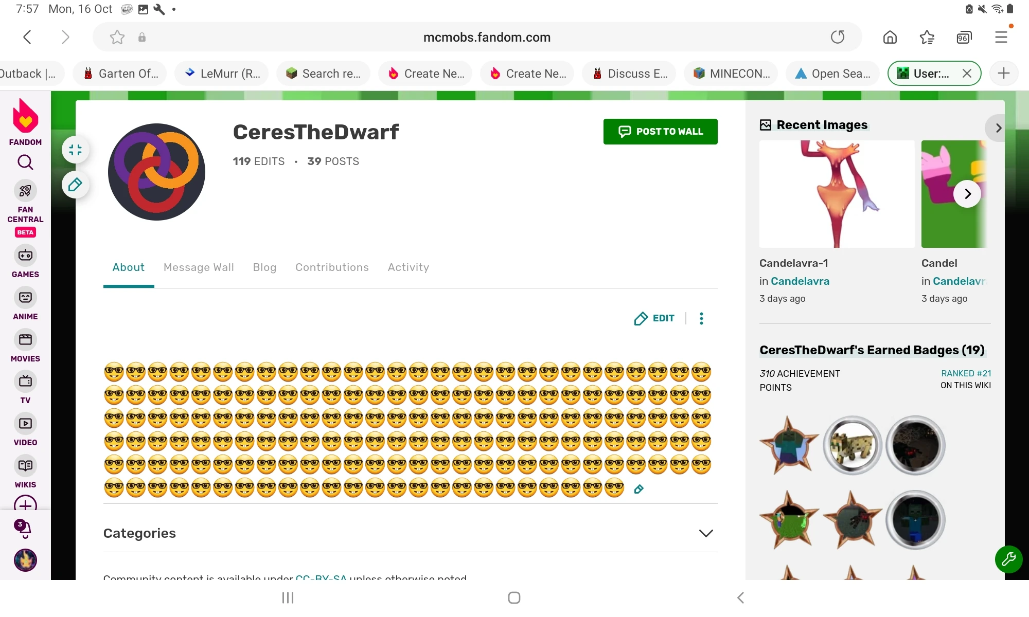 I turned Ceres's Home Page Into a Bunch Of Nerds | Fandom