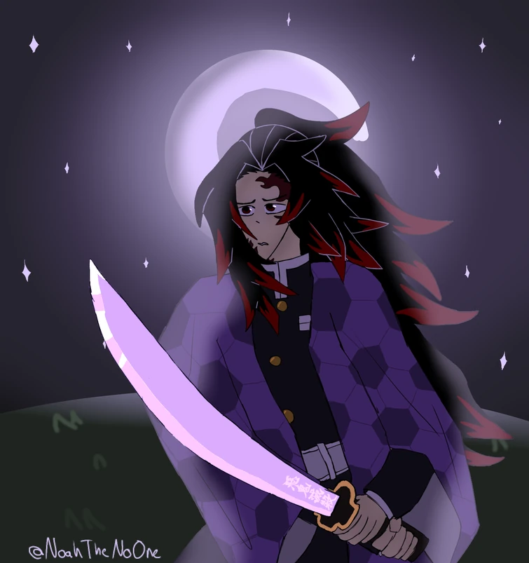 Hashira Kokushibo for an art contest! | Fandom