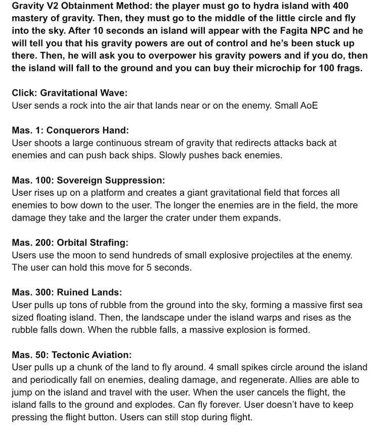 Gravity V2 Concept guys its mine I can’t stress this enough | Fandom