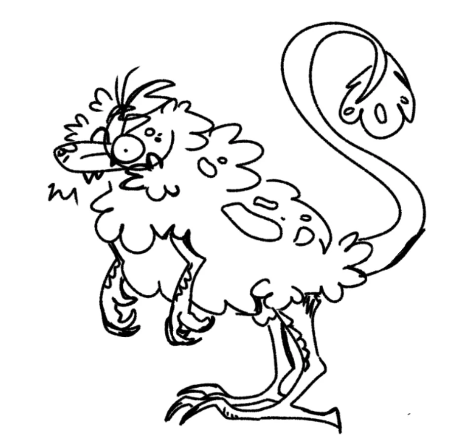 le goofy overweight raptor art dump | Fandom