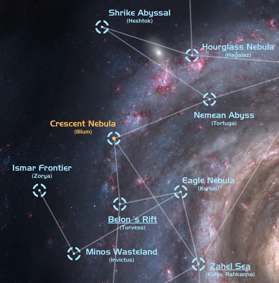 Crescent Nebula Mass Effect