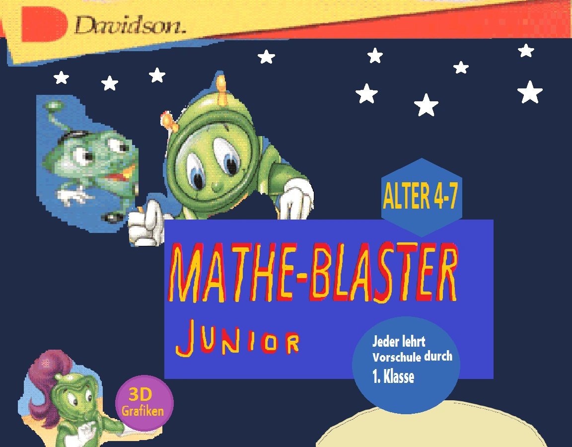 Mathe-Blaster Junior, Alter 4-7, Math Blaster Junior (German edition ...