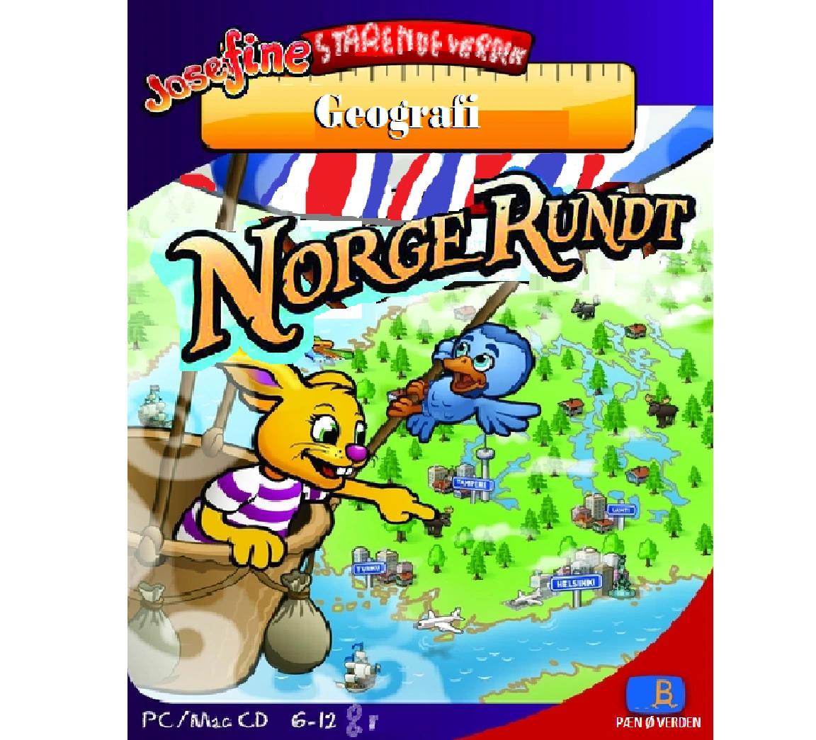 Starende Verden Geografi - Norge Rundt (Josefine, 6-12) | CD-ROM Game ...