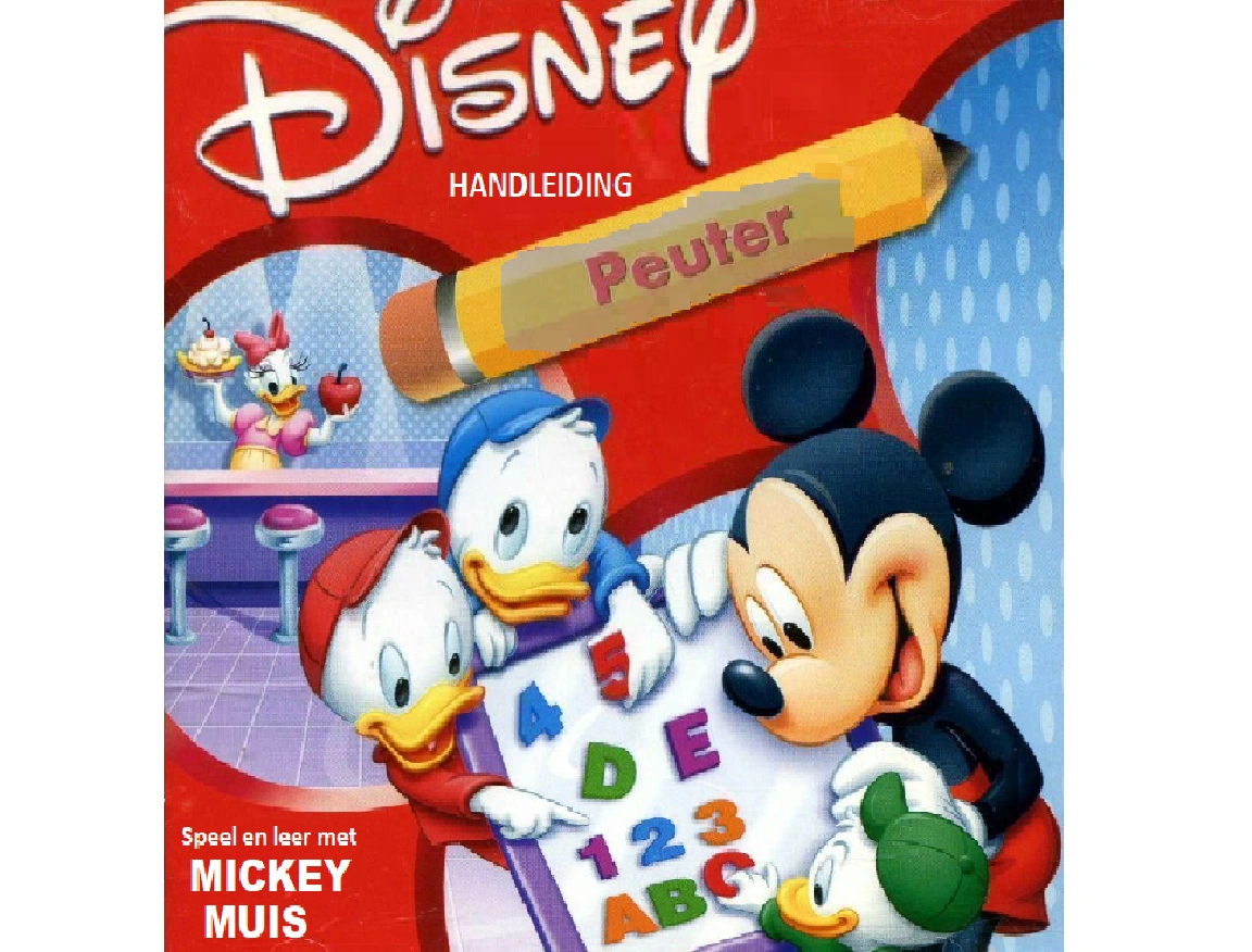 Disney Mickey Muis - Peuter (Dutch edition) | CD-ROM Game Languages ...