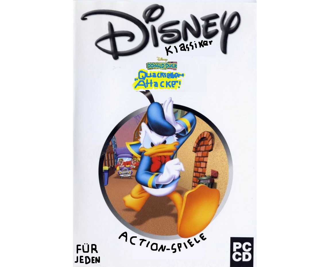 Donald Duck Quacksalber Attacke - Disney Klassiker (PC-CD, Donald Duck ...