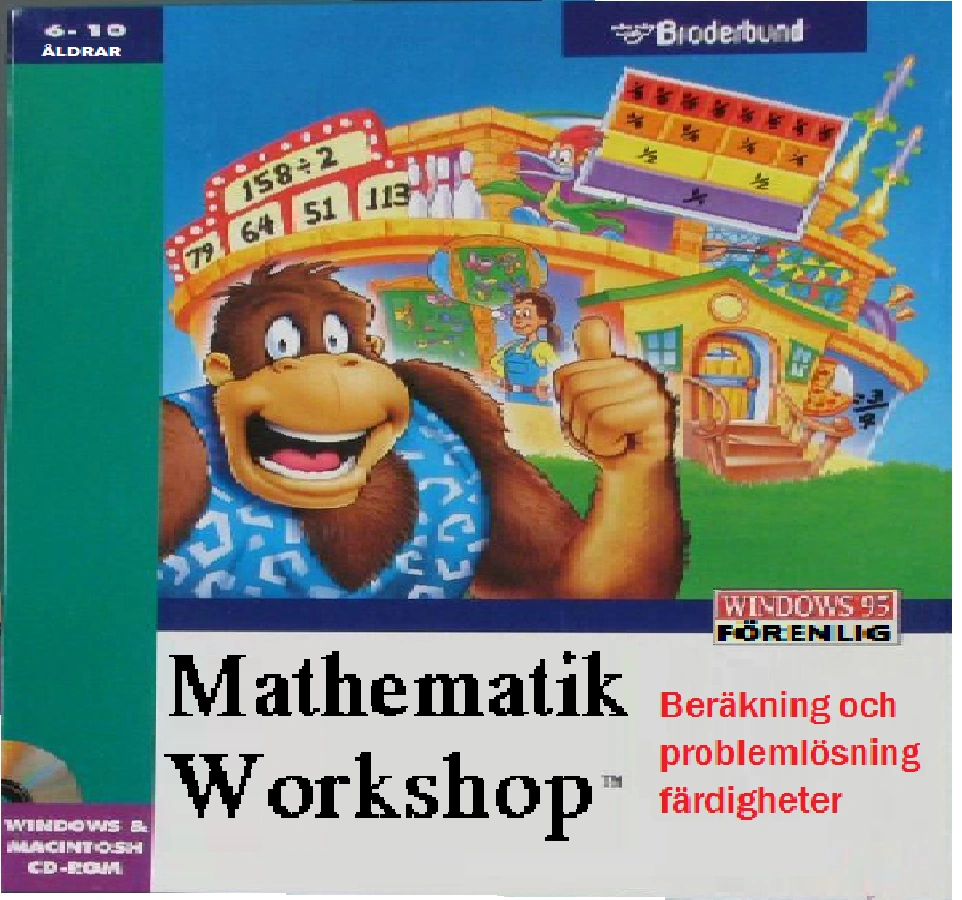 Mathematik Workshop Windows 95, Swedish Edition, CD-ROM Game (Math ...