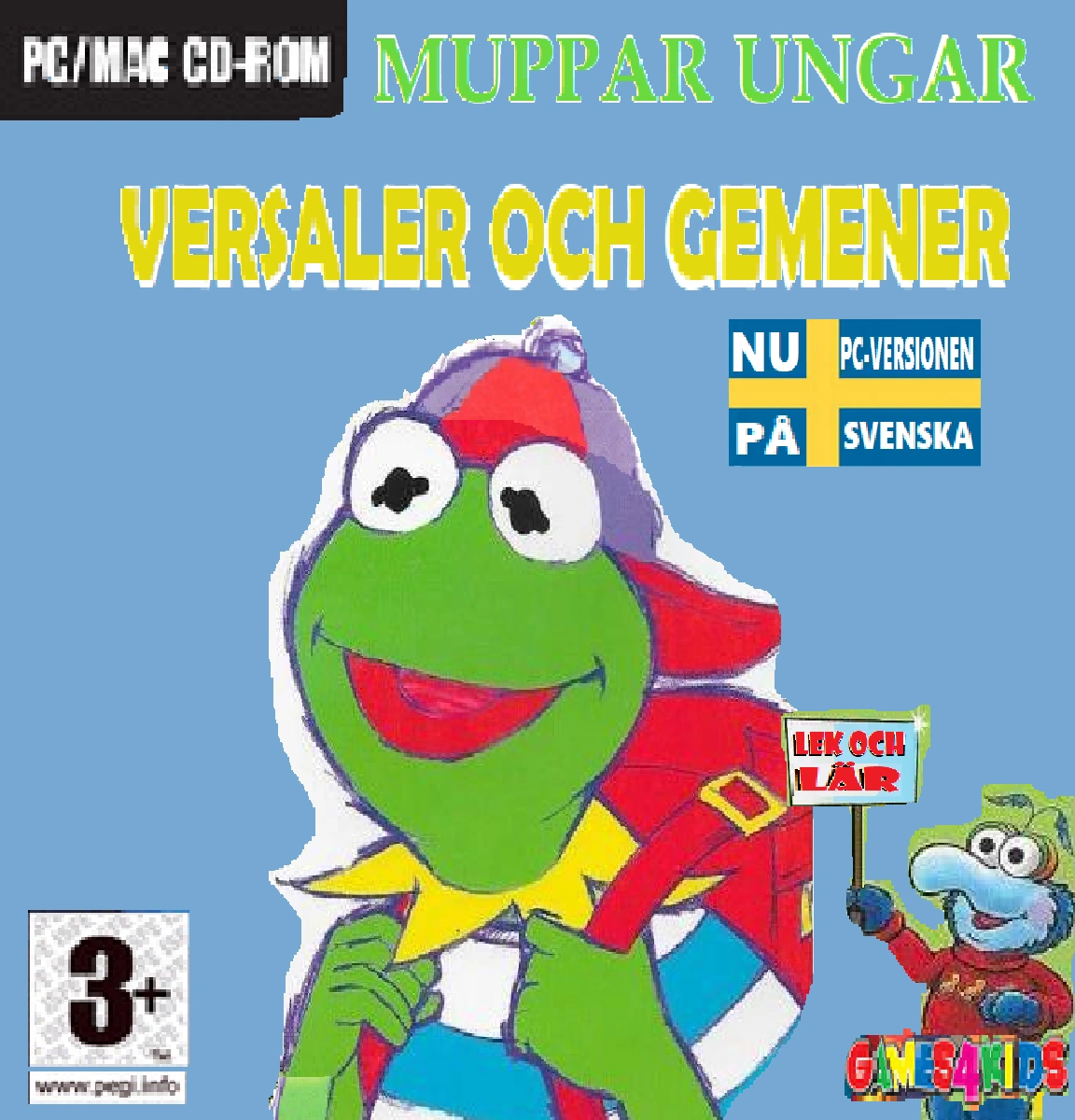 Muppar Ungar - Versaler och Gemener (CD-ROM, Swedish edition) | CD-ROM ...