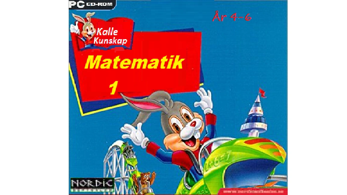 Kalle Kunskap Matematik 1, 4-6, Reader Rabbit Math Ages 4-6 (Swedish ...
