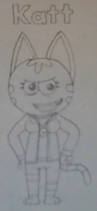 Drawing of Katt | Fandom