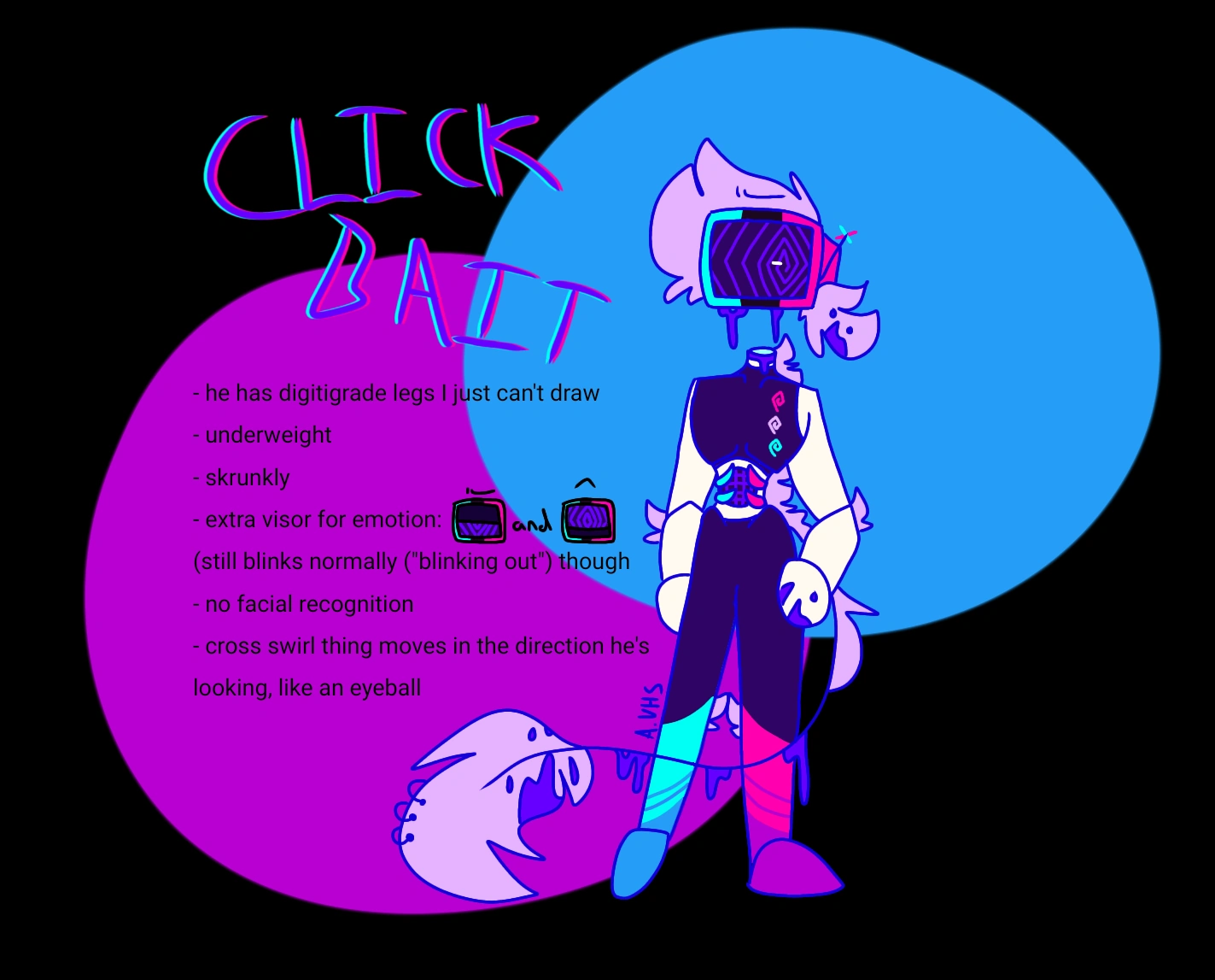 a funny scrunkle boi (OC ref sheet thing) | Fandom