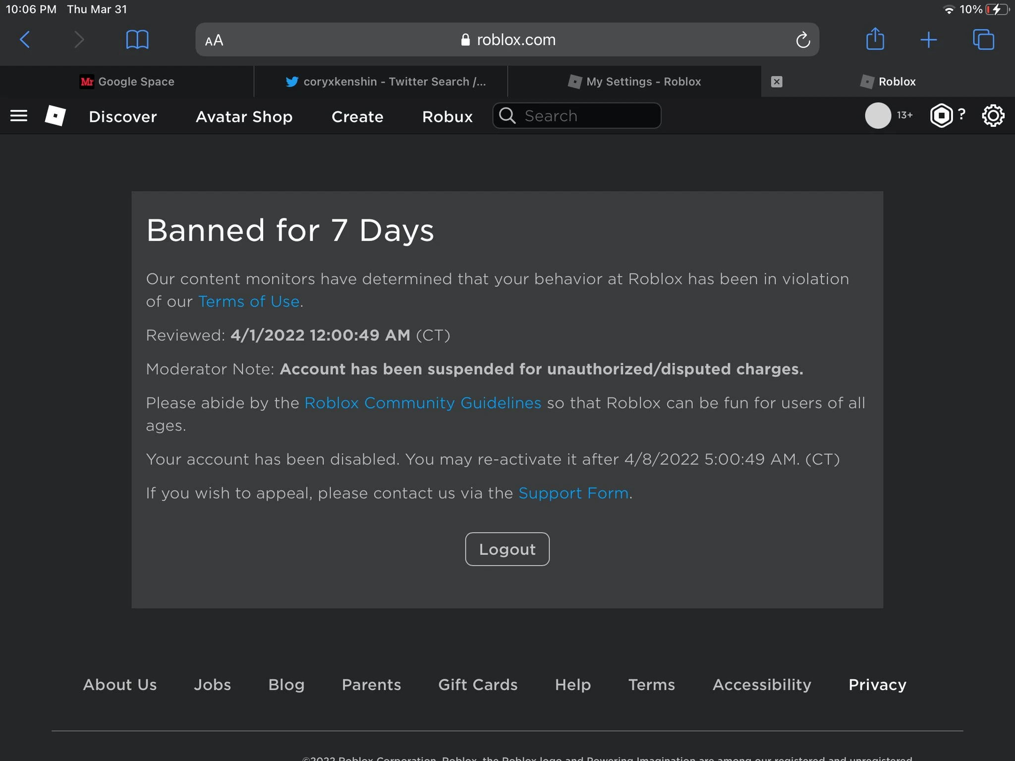 Someone needs to update the 'Ban' page | Fandom