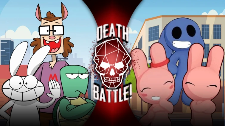 Stone Rabbit, Andy Wolf, and Henri Tortoise vs Bunny Maloney, Candy ...