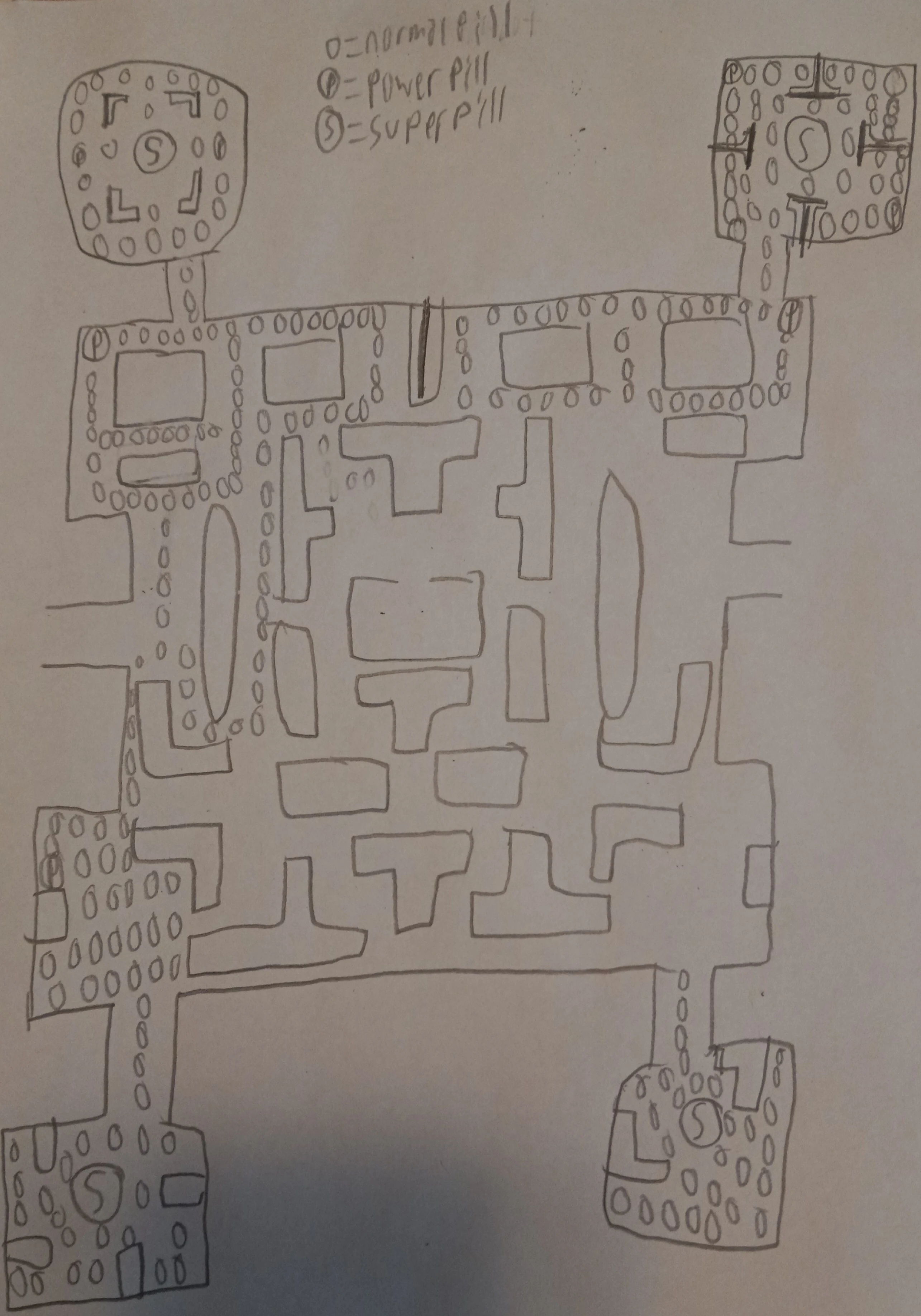 unfinished and inaccurate pacman maze redesign | Fandom