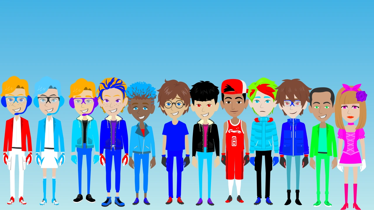 here my ocs friends i made before. | Fandom