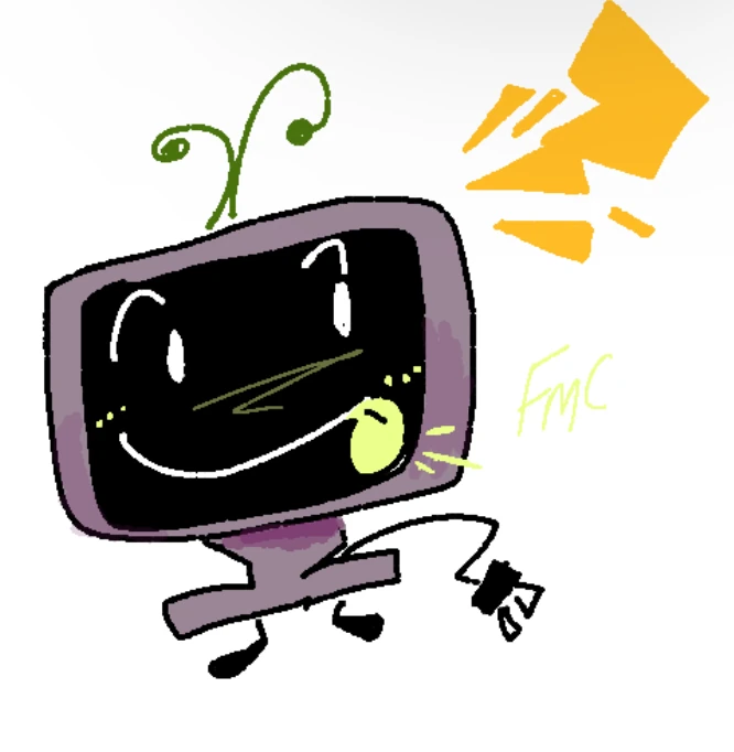 since this wiki is a tv cult, I decided to uhh draw the little guy 📺📺📺 ...