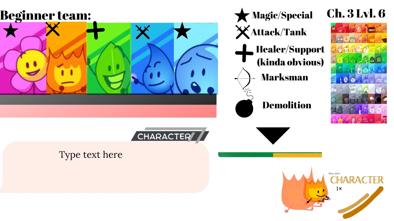 Yoyoyo, give me random dialog-o for BFB rpg-o | Fandom