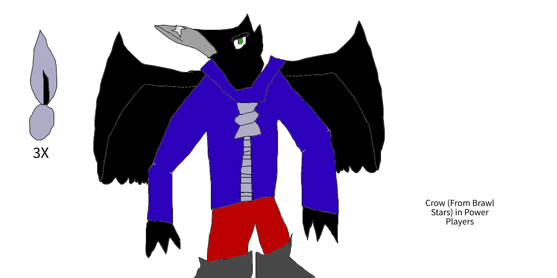 Power Players: Crow Aves | Fandom