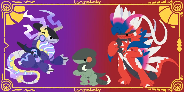 Art of the Paldean bike/car lizards | Fandom