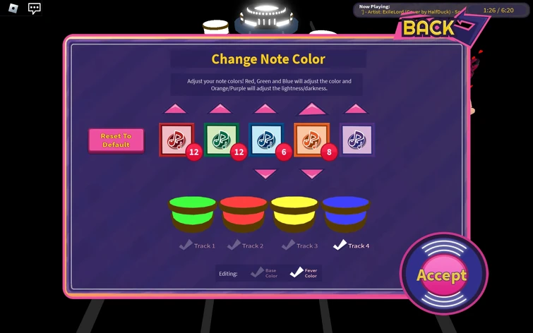 guitar hero notes in robeats (real) | Fandom