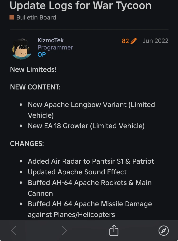 New update change | Fandom