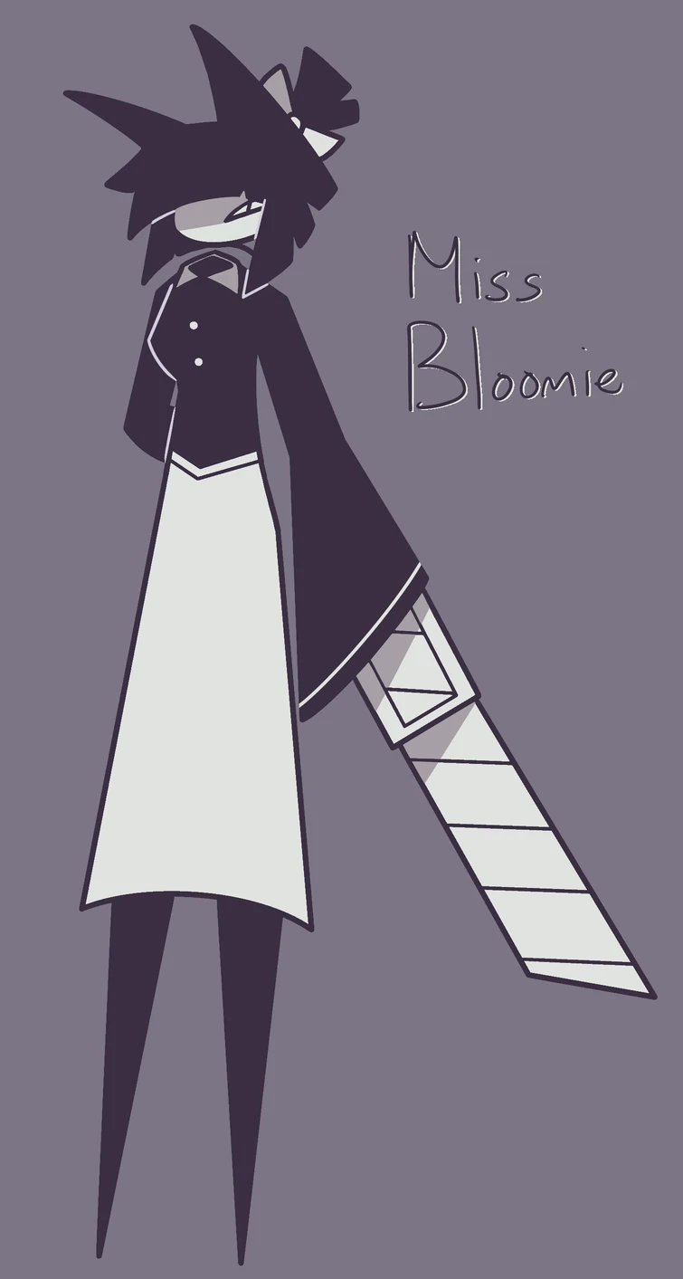 the Miss Bloomie art but i made it digital | Fandom