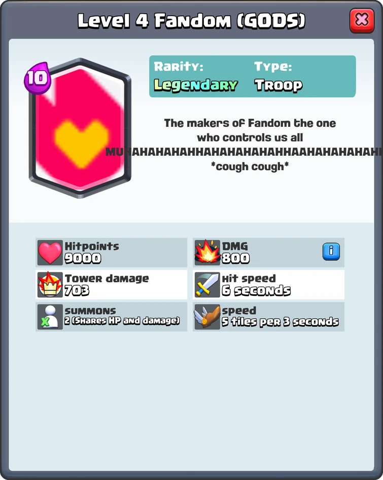 Fandom card (Fanmade lol) | Fandom