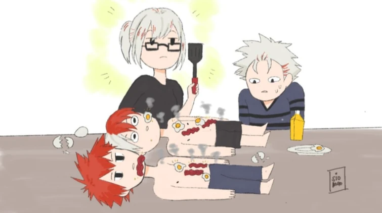 Todoroki family breakfast | Fandom
