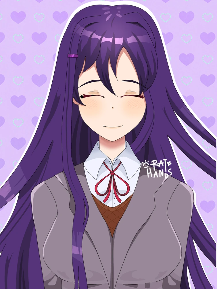 I DREW YURI FROM DDLC