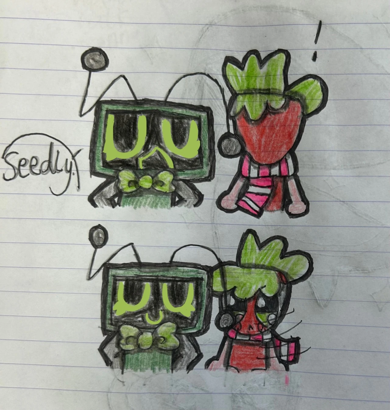 Vee and Sprout doodle | Fandom