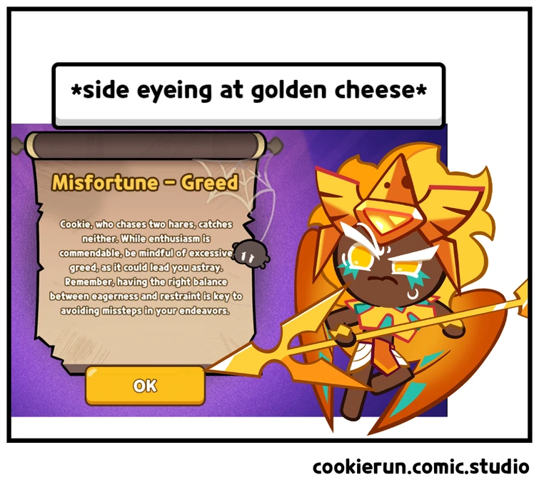 Is this really my fortune or is this golden cheeses fortune | Fandom