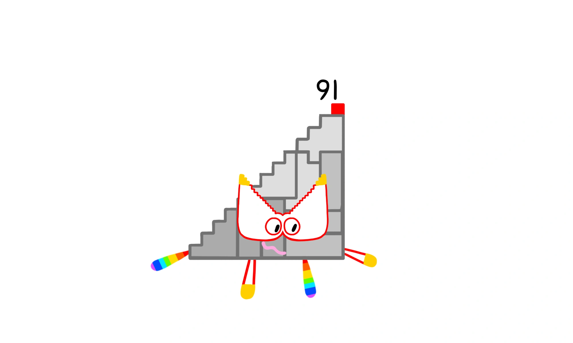 My Fanmade Numberblock Ninety-One | Fandom